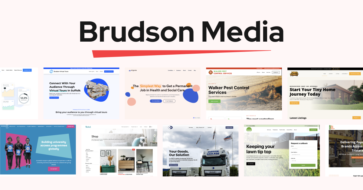 About | Brudson Media Web Design Suffolk